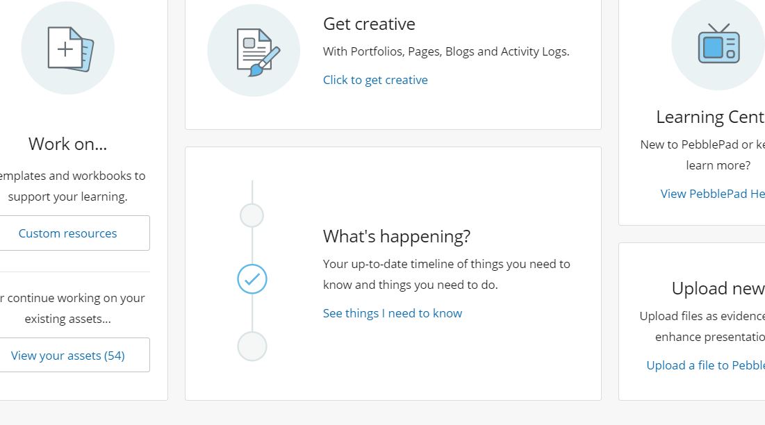 Student guide to PebblePad for your Degree Apprenticeship